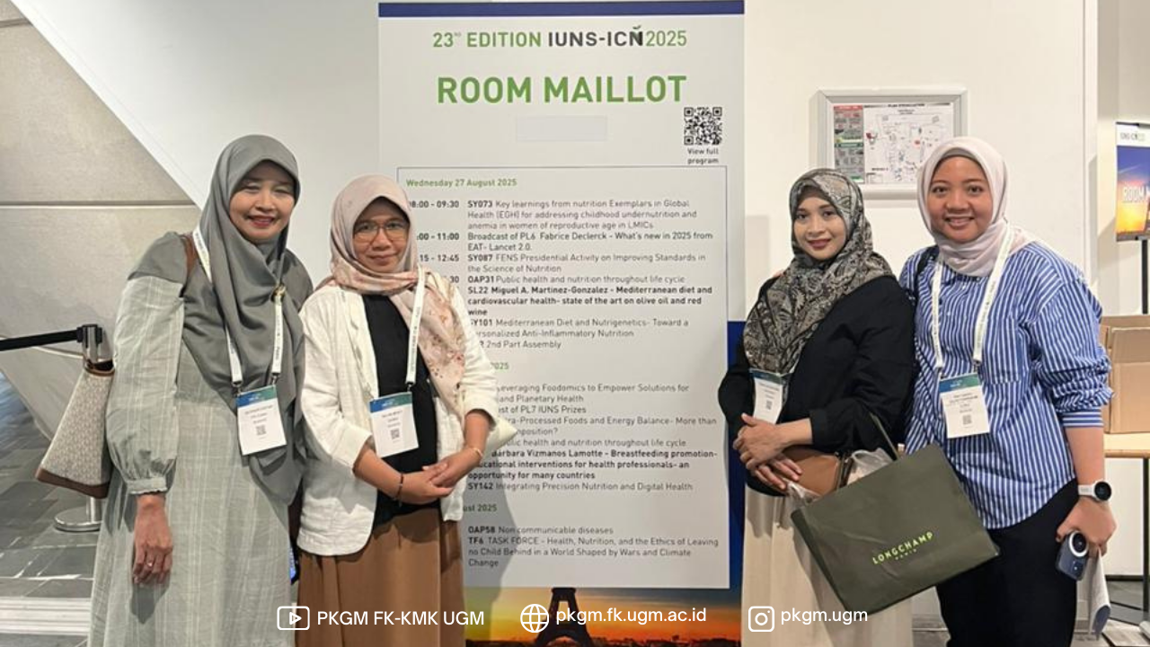 Peneliti PKGM UGM Angkat Isu Pangan Berkelanjutan di Forum Gizi Dunia – PKGM